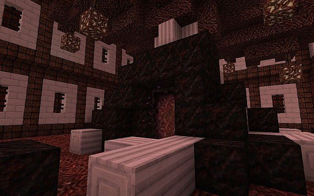 The Temple of Nether Tree (by MrRikardo) Minecraft Map