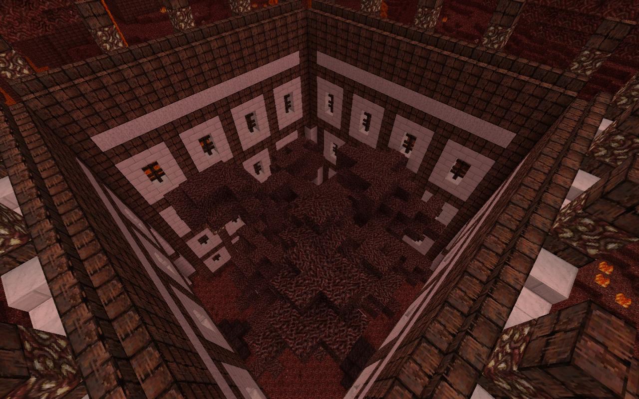 The Temple of Nether Tree (by MrRikardo) Minecraft Map