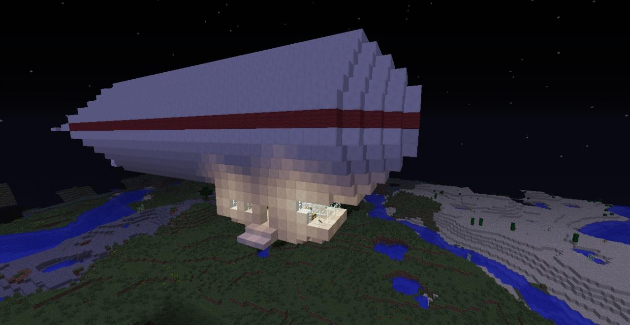 My First Zeppelin Minecraft Map