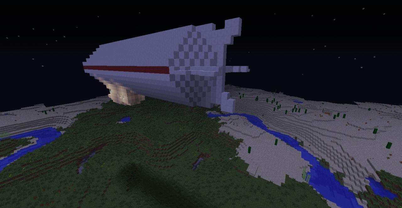 My First Zeppelin Minecraft Map