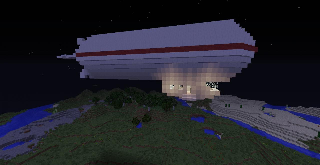 My First Zeppelin Minecraft Map