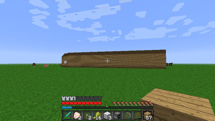 super flat survival Minecraft Map