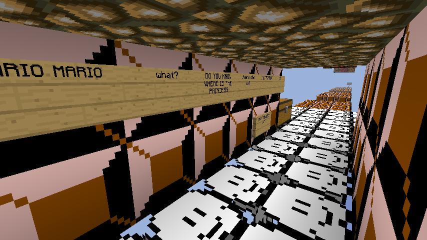 Mario Adventures (part one) Minecraft Map
