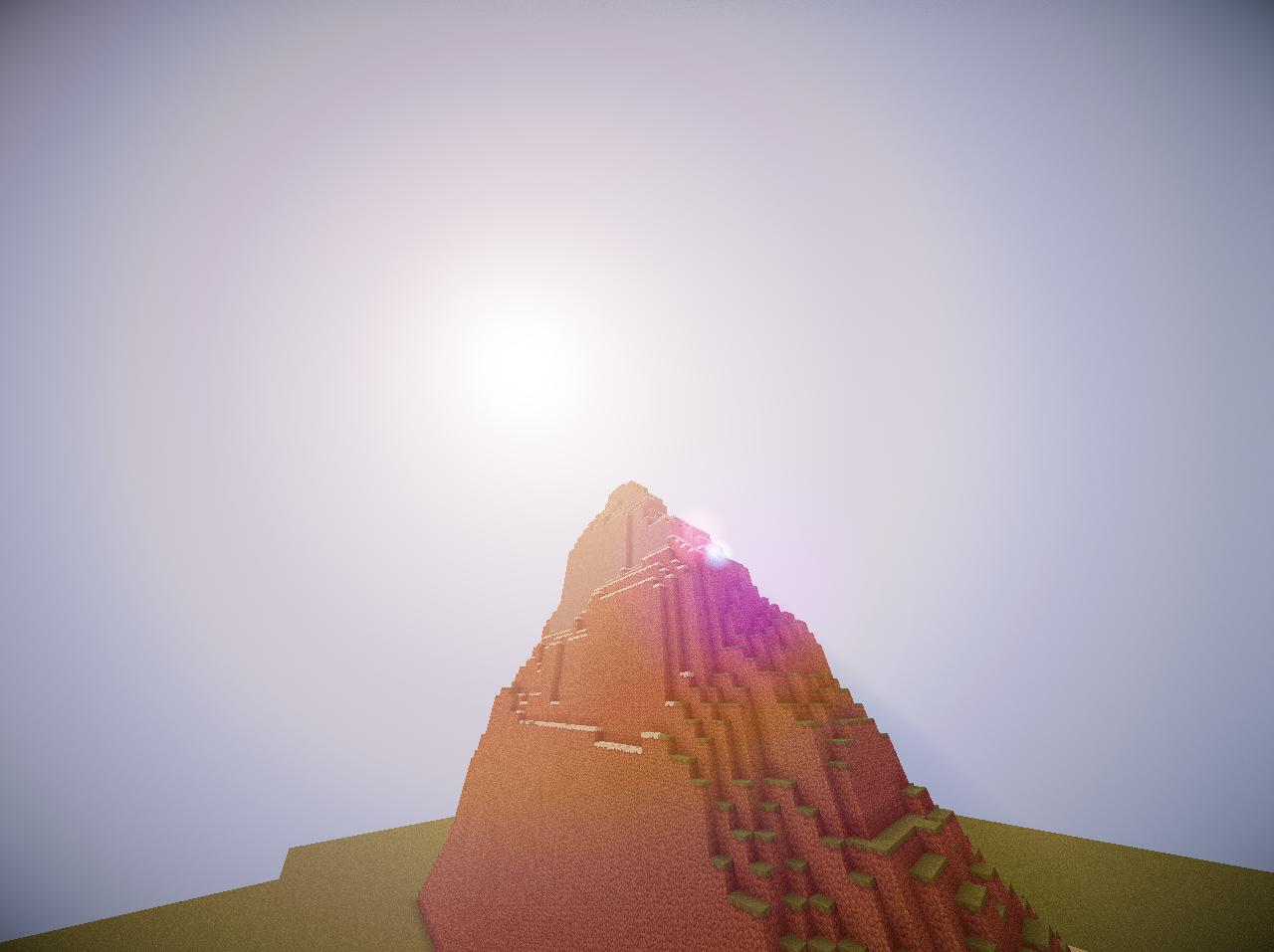 First Mountain (made with WorldEdit) Minecraft Map