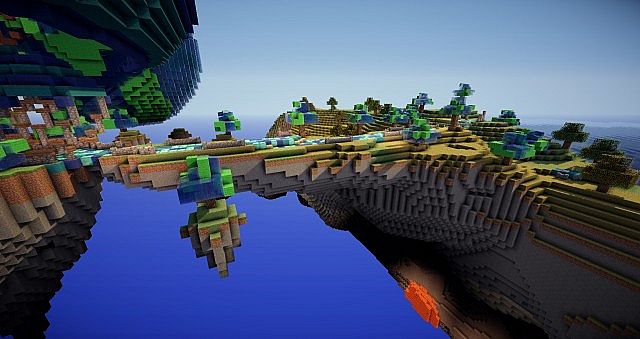 PlanetMinecraftSpawn (SkySpawn, with new vanilla world) Minecraft Map