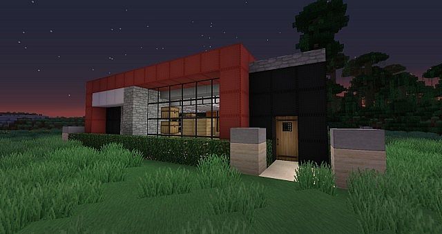 Modern House 3 (18x18) Minecraft Map