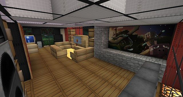 Modern House 3 (18x18) Minecraft Map