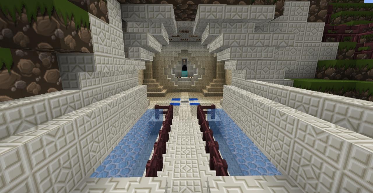 The Ancient Quartz Temple Minecraft Map