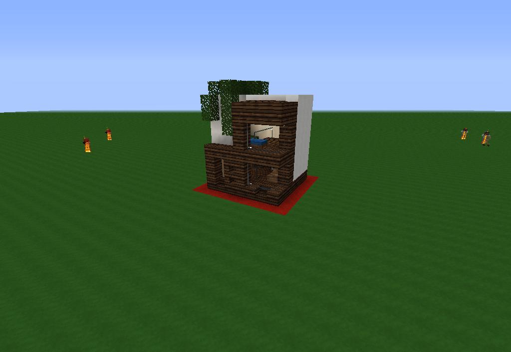 7x7 Modern House Minecraft Map