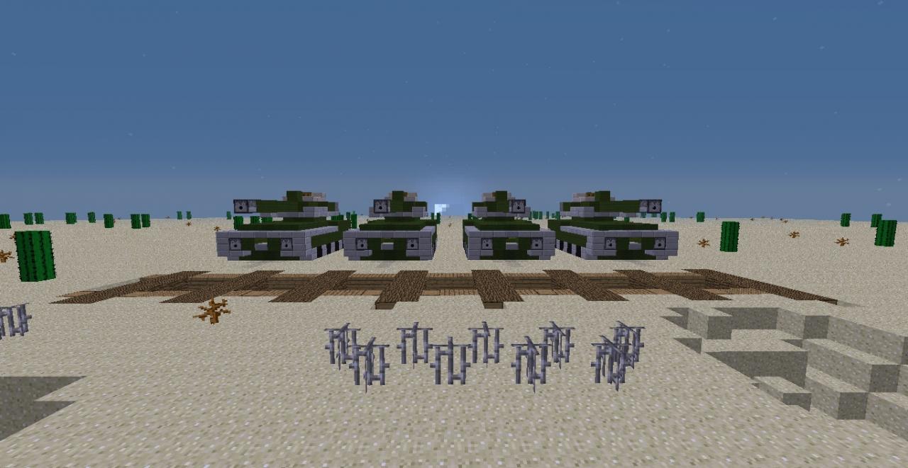 Tank Warfare Minecraft Map