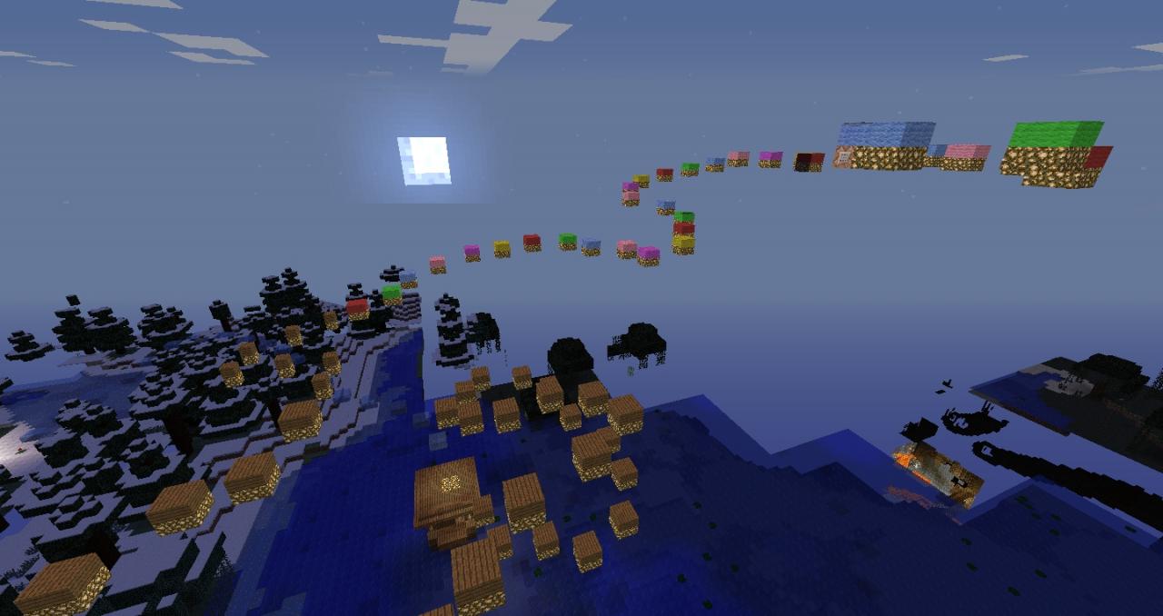 Fun Sprint Parkour Minecraft Map