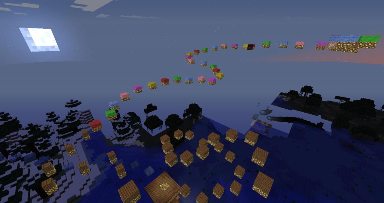 Fun Sprint Parkour Minecraft Map