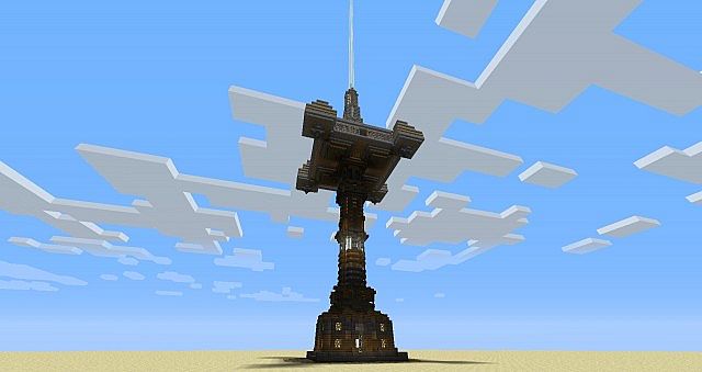 Creative Spawn Tower Minecraft Map