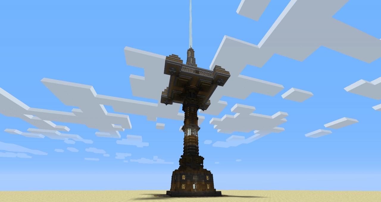 Creative Spawn Tower Minecraft Map