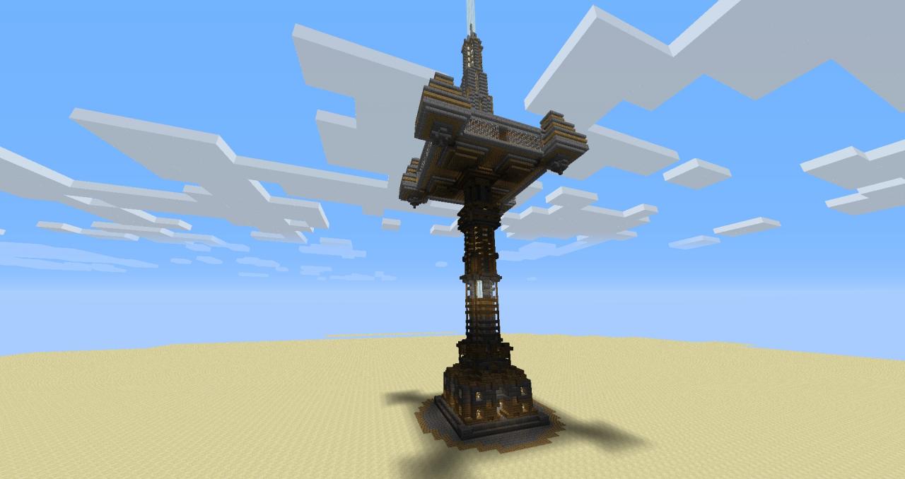 Creative Spawn Tower Minecraft Map