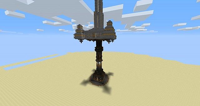 Creative Spawn Tower Minecraft Map