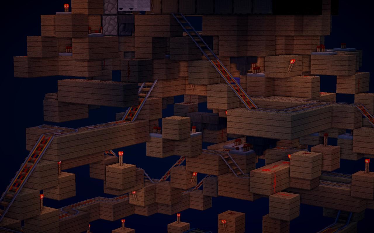 Minecraft Bowling Alley! Minecraft Map