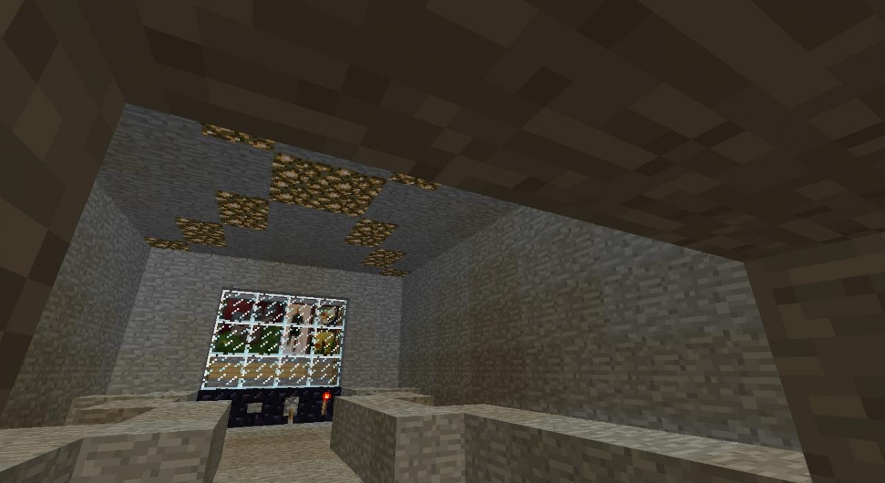 Wayne manor/Bat cave Minecraft Map