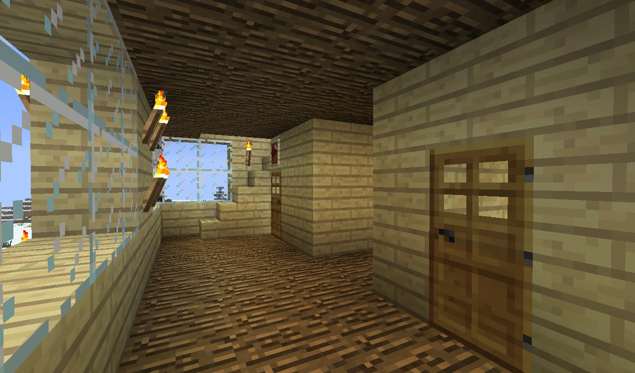 Wooden Hotel Minecraft Map