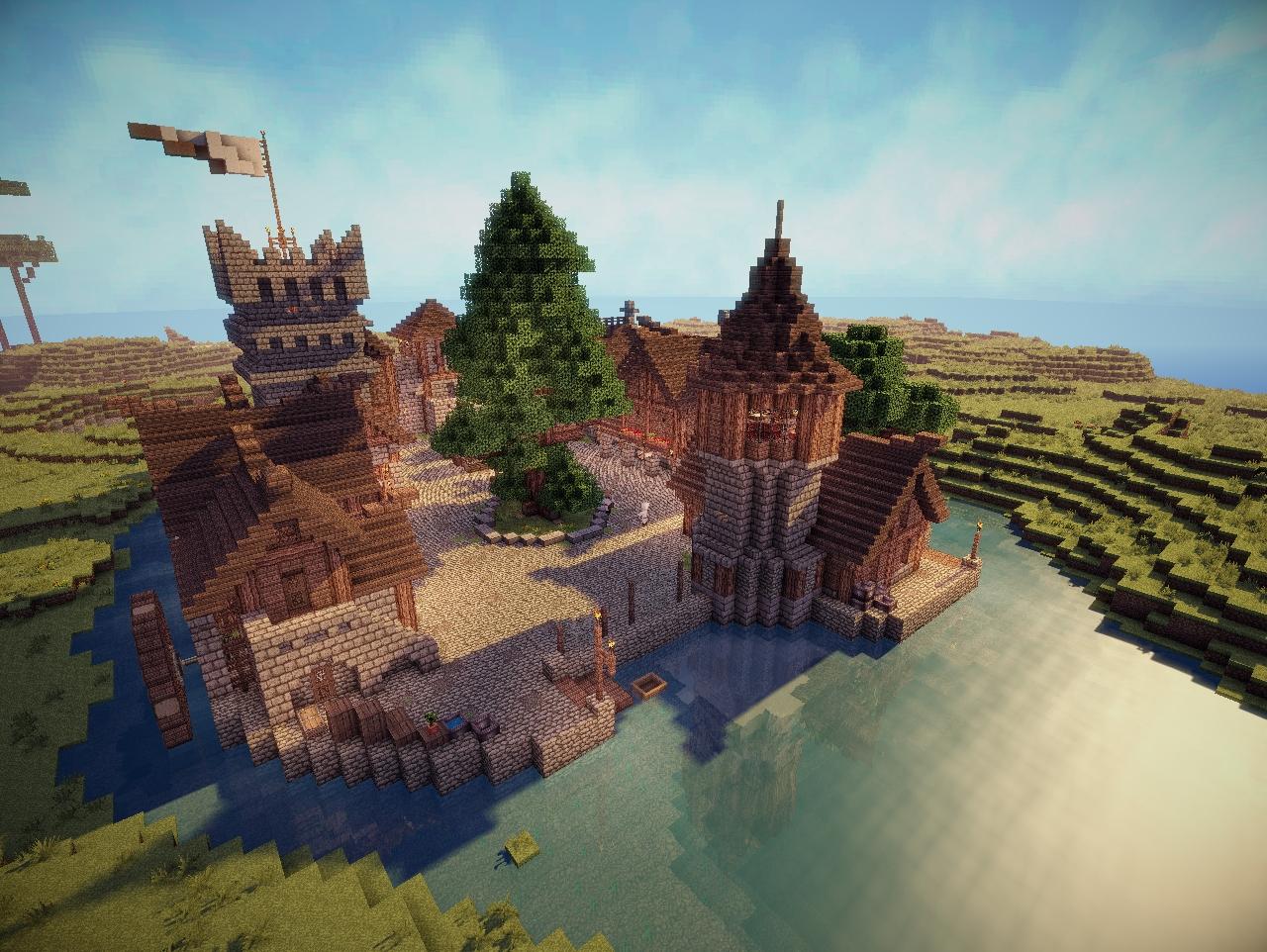 [Free to use] Wisp Village Minecraft Map