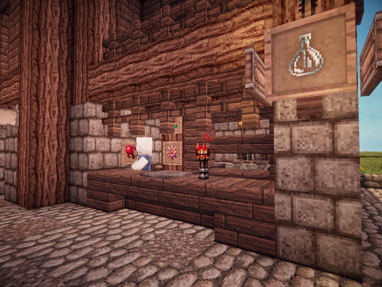 [Free to use] Wisp Village Minecraft Map