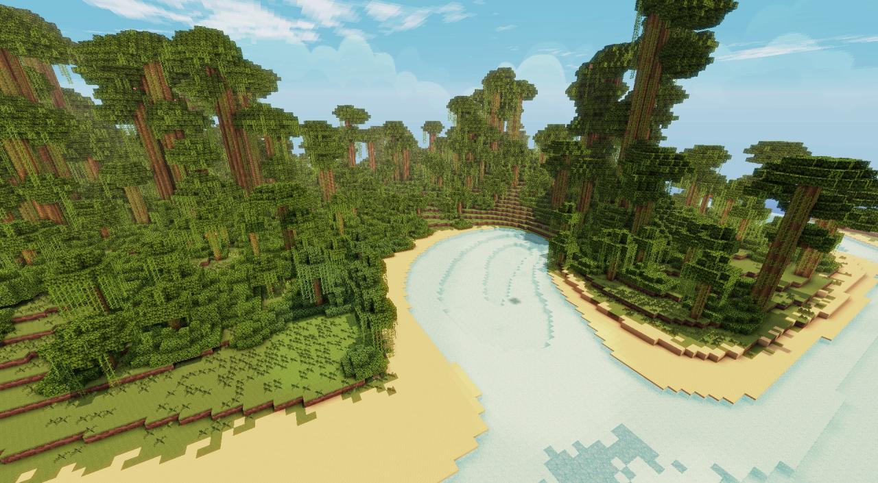 Aetto Island - Jungle Map Minecraft Map