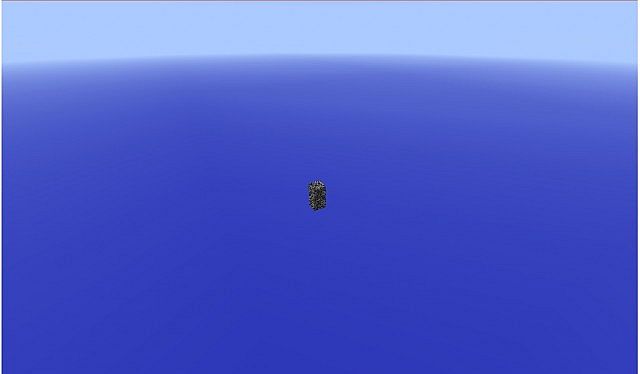 Completely blank map Minecraft Map