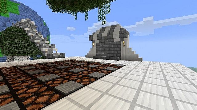 PMC Spawn Entry: The four trees of Minecraft Map