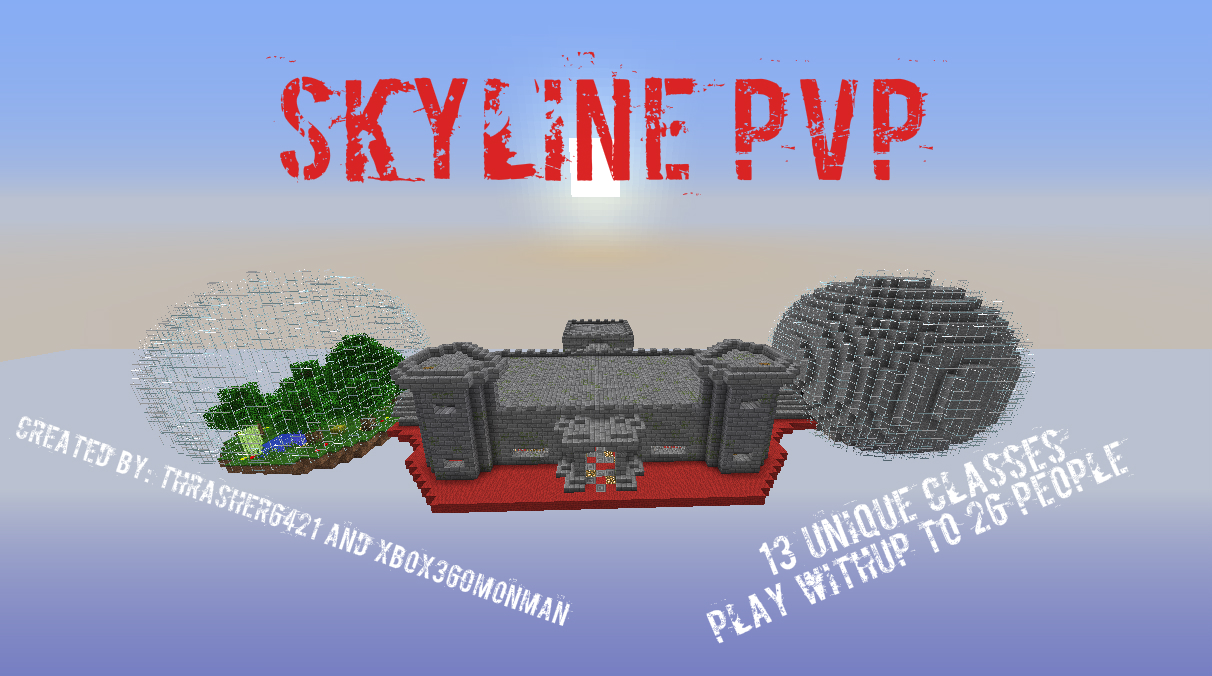 SKYLINE PVP Minecraft Map