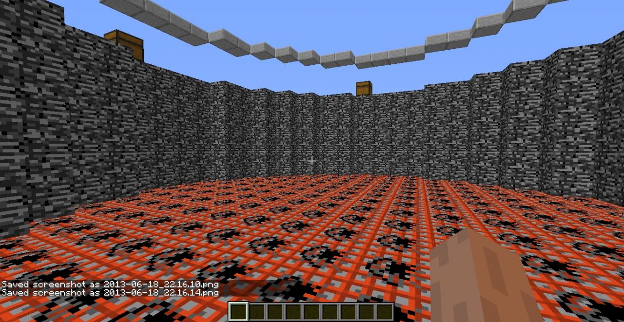 Spleef and TNT Spleef Minecraft Map