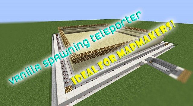 Vanilla Spawn Teleporter Minecraft Map