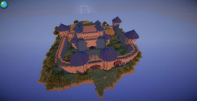 Origin Floating Castle Minecraft Map