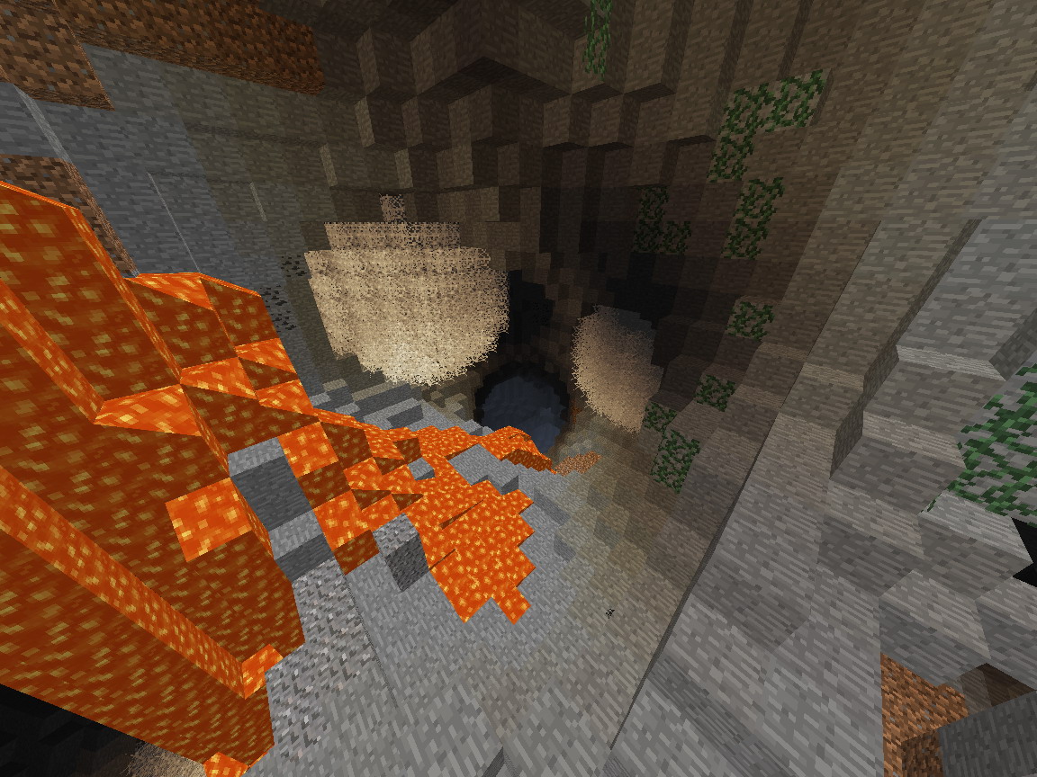 The Dark cave Minecraft Map