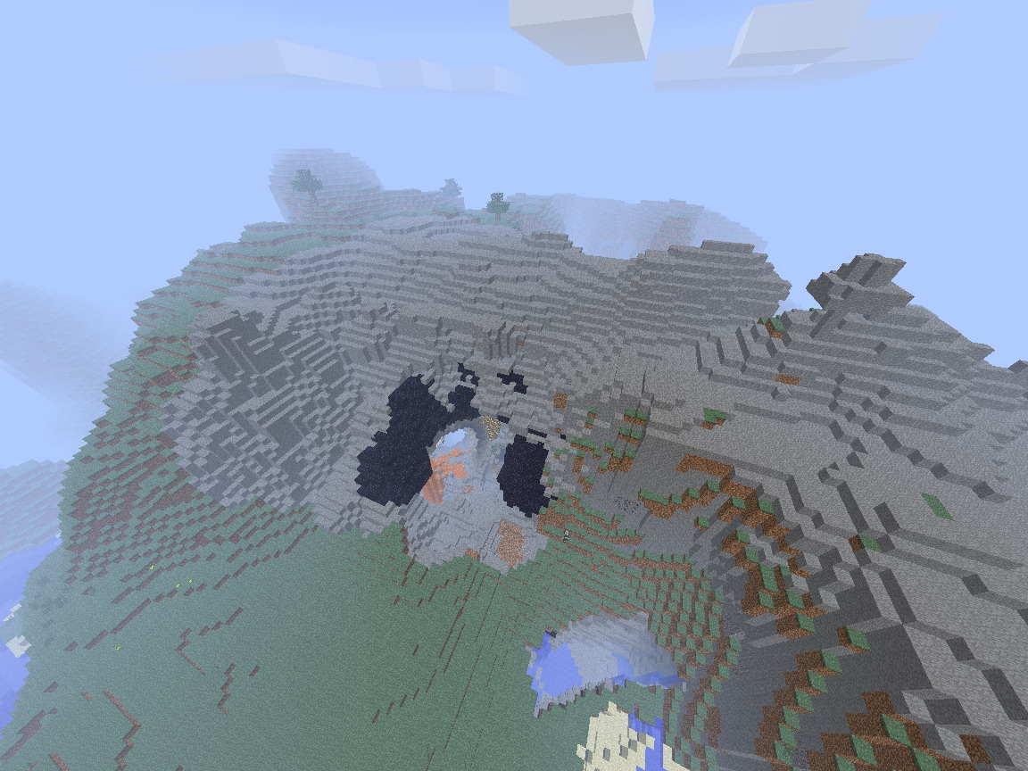 The Dark cave Minecraft Map