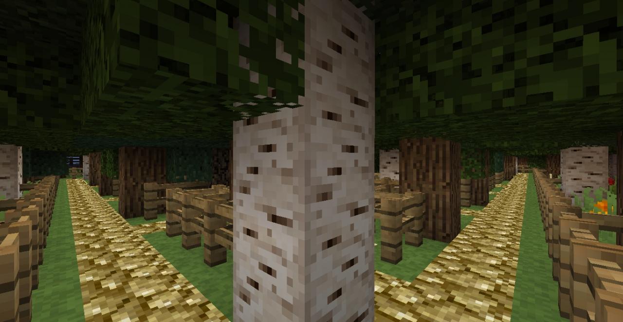 Forest Town Minecraft Map