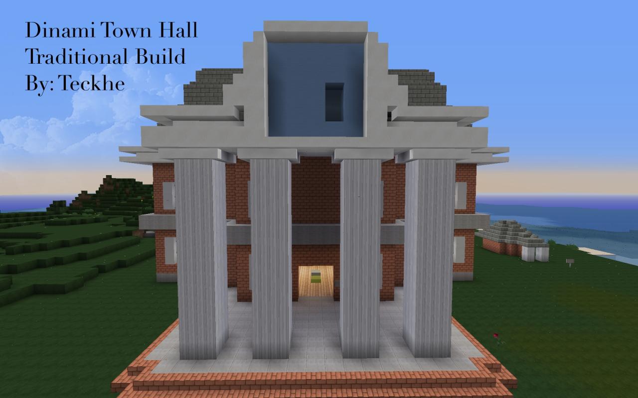 Traditional | Town Hall | Teckhe ft. Naitron Minecraft Map