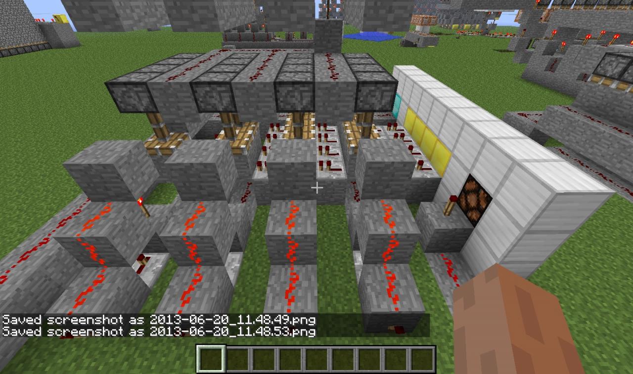 Programmable Combination Lock Minecraft Map