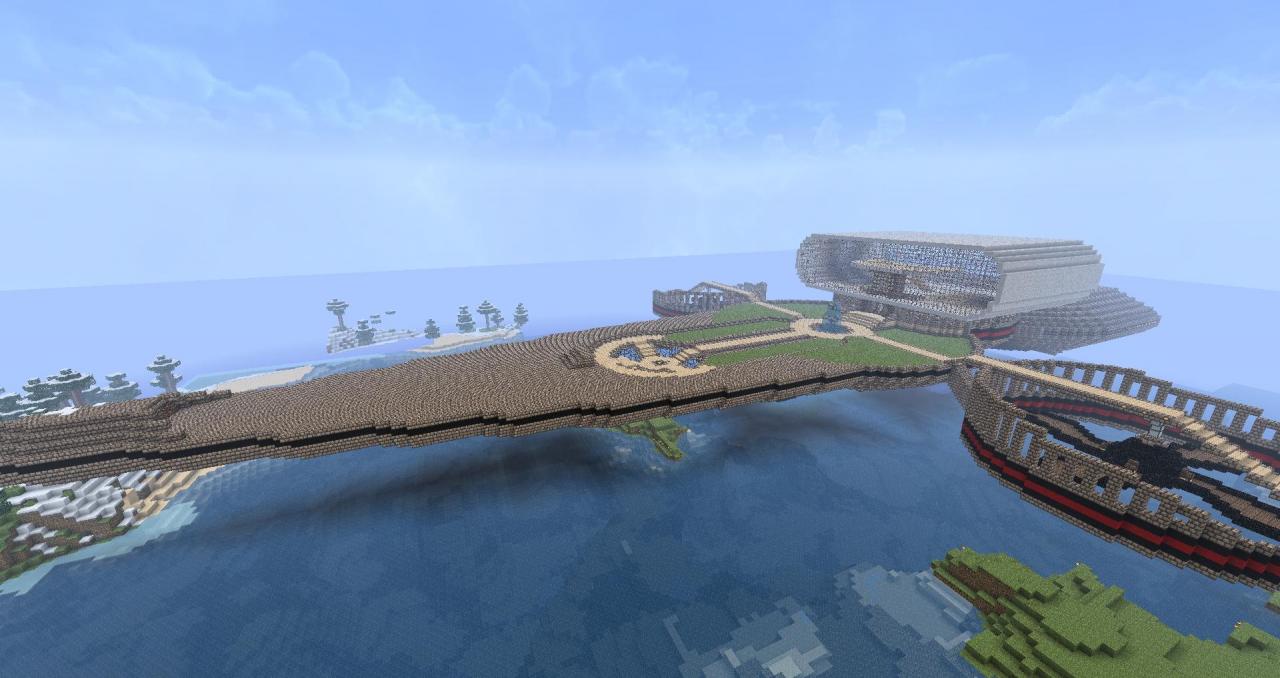 Daedalus Spaceship Minecraft Map