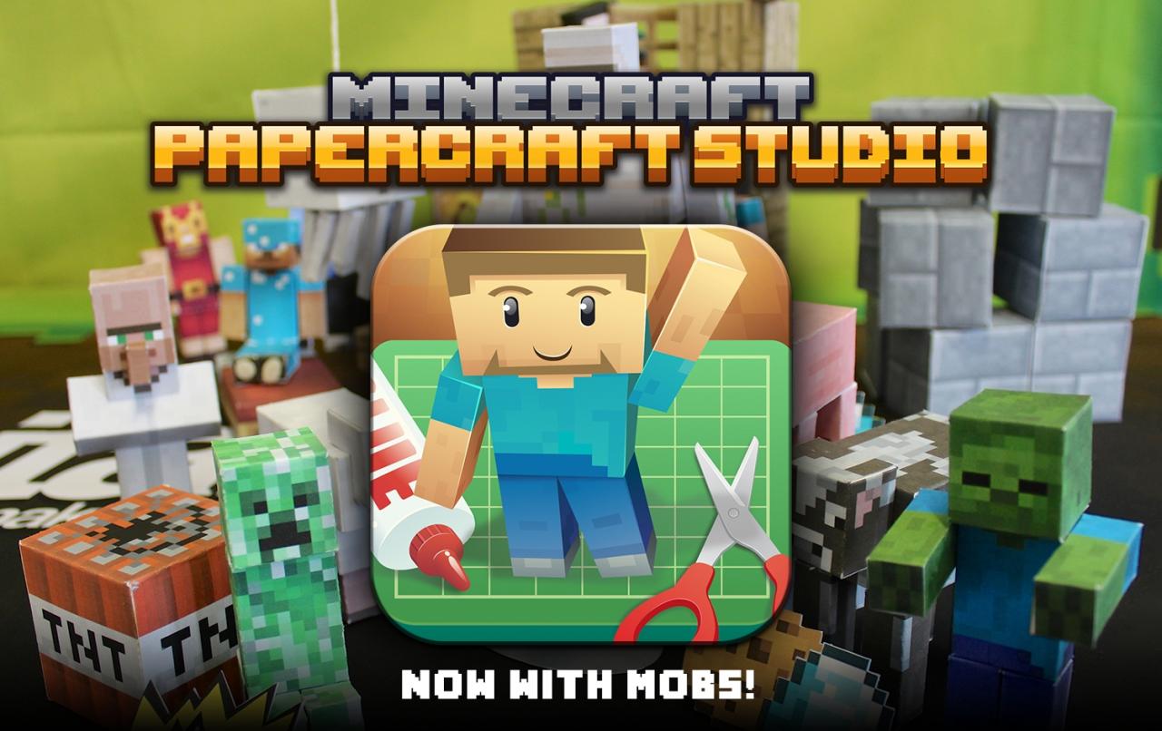 Minecraft Papercraft Tutorial Minecraft Blog