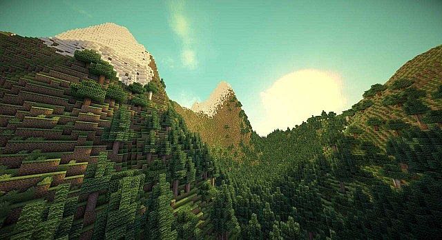 Heavy Mountains Minecraft Map