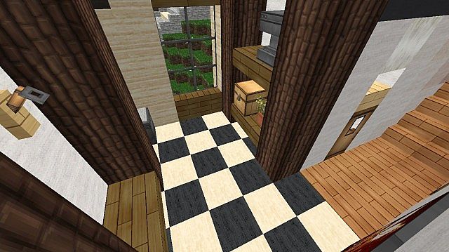 Mountain Side Lake Home (TBS app) Minecraft Map