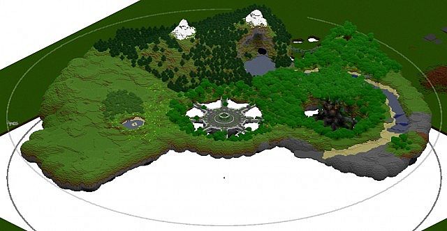 SkyLand -Survival Games Map- Minecraft Map