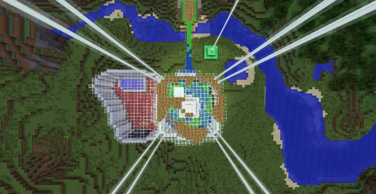 PMC Spawn - For PMC Server Spawn Contest Minecraft Map