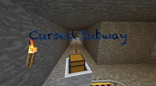 Minecraft Minigame - Cursed Subway Minecraft Map