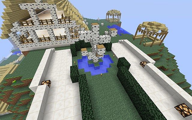 Clearwater Fortress (MEN) and Clearwater (ELFS) Minecraft Map
