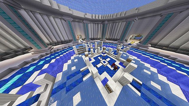 A "Cool" themed Spawn! Minecraft Map