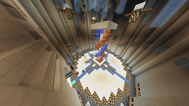 A "Cool" themed Spawn! Minecraft Map