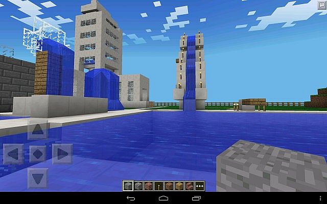 WaterLand PE Minecraft Map