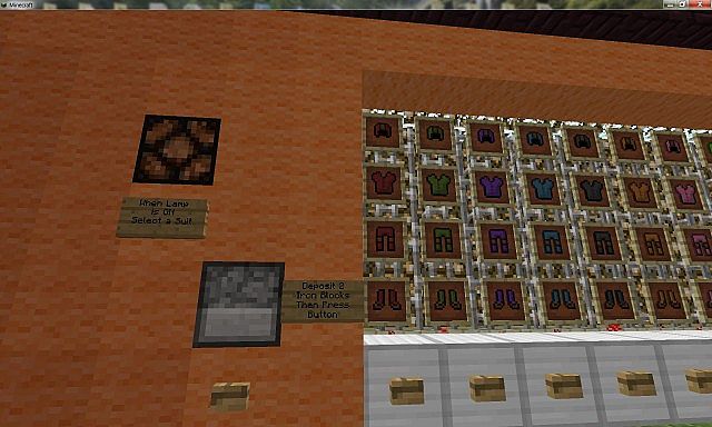 RedStone Clothing Store Minecraft Map
