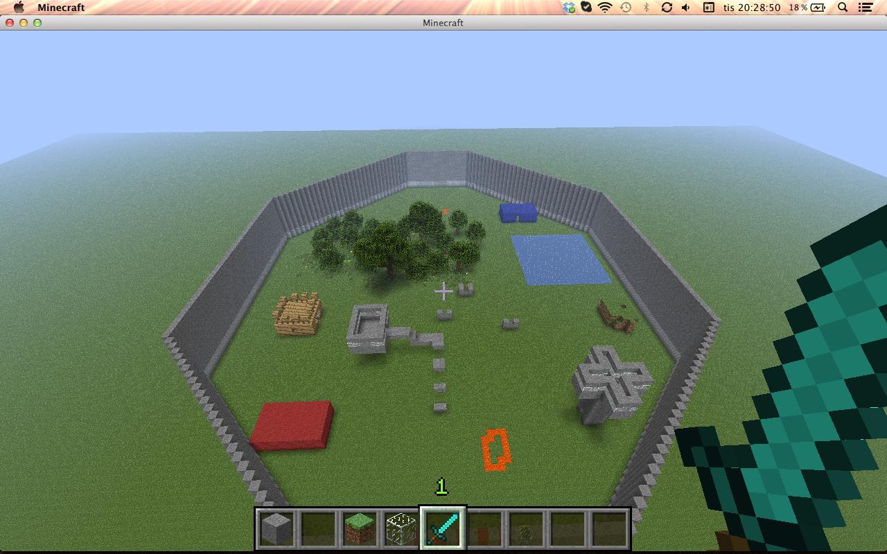 Very big pvp arena Minecraft Map